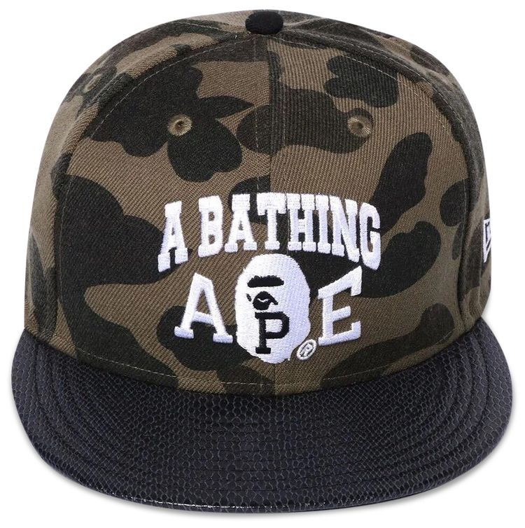 Buy BAPE x New Era 1st Camo 9FIFTY Cap 'Green' - 1I20 180 907 GREEN | GOAT