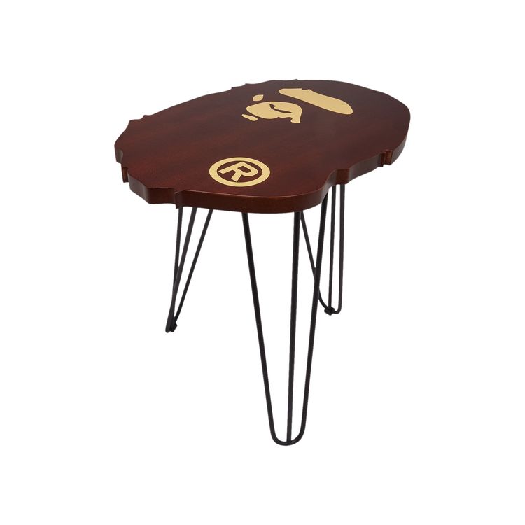 Buy BAPE Ape Head Side Table 'Brown' - 1I80 192 010 BROWN | GOAT AU