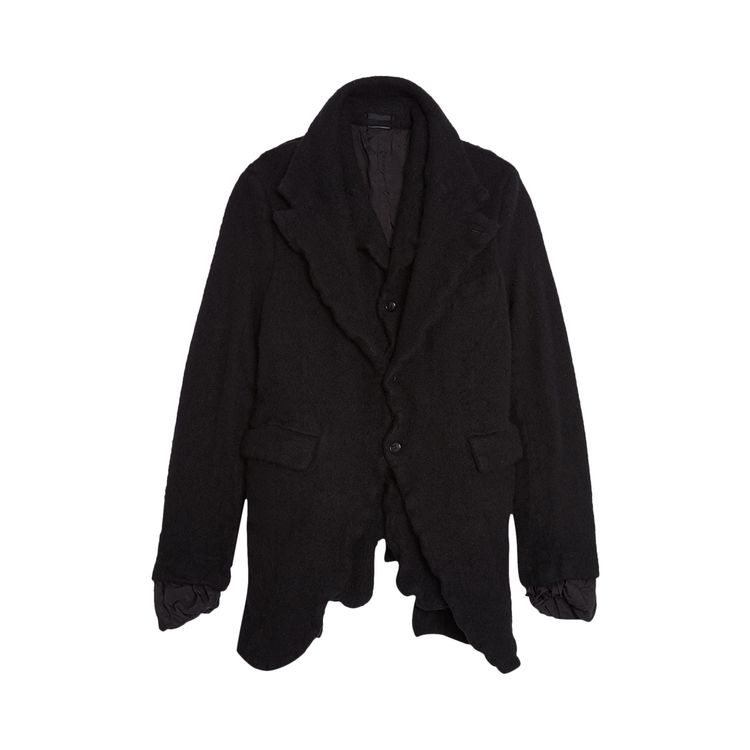 Buy Comme des Garçons Homme Plus Wool Nylon Tweed Garment Jacket 'Black ...