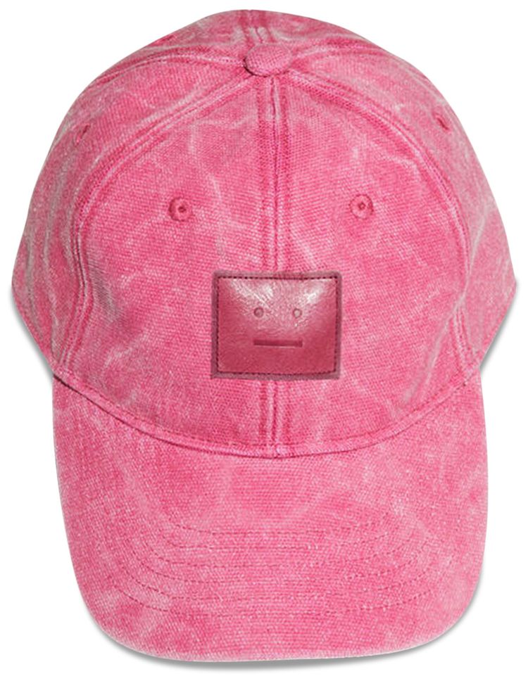Buy Acne Studios Canvas Baseball Cap 'Pink' - C40262 GOAT PINK | GOAT