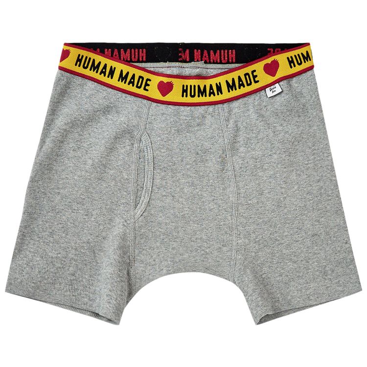 Buy Human Made HM Boxer Brief 'Grey' - HM25GD001 GREY | GOAT