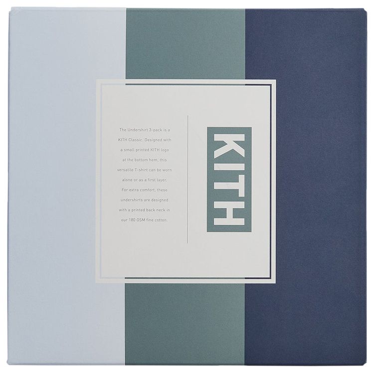 Buy Kith 3 Pack Undershirt 'Cavan' - KHM030946 326 | GOAT