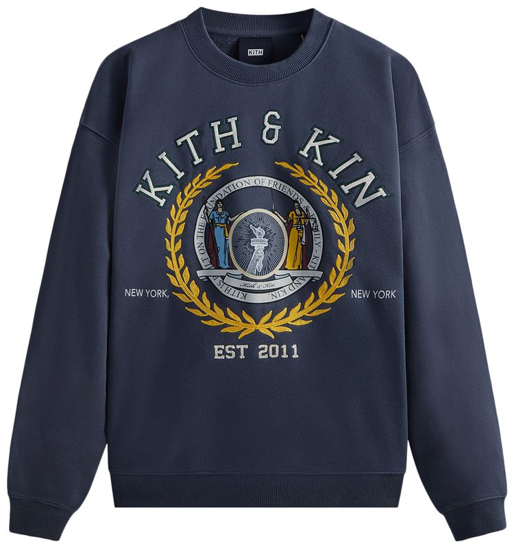 Buy Kith Vintage Crewneck 'Torpedo' - KHM030940 402 | GOAT