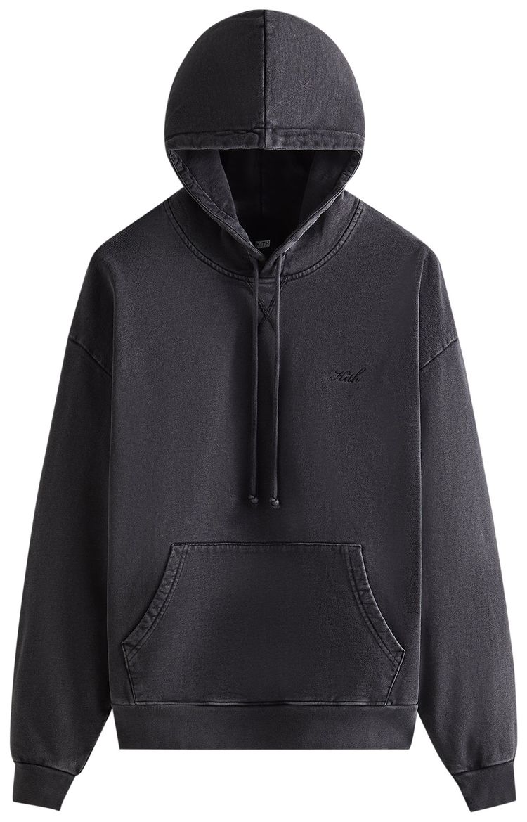 Buy Kith Nelson Hoodie 'Black' - KHM031061 001 | GOAT