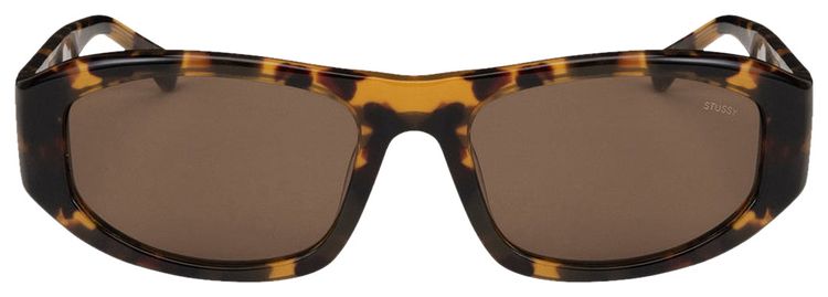 Buy Stussy Landon Sunglasses Brown Tortblack 338241 Brow Goat