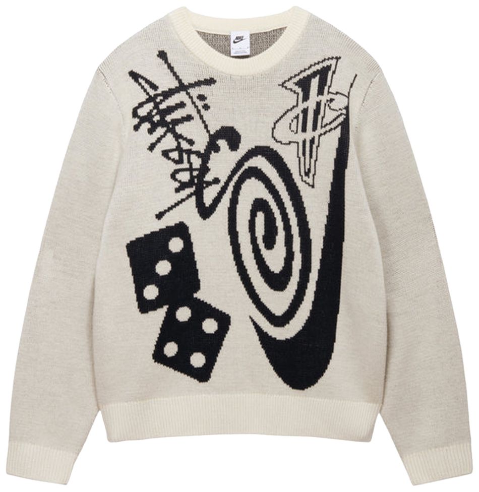 Buy Stussy X Nike Icon Knit Sweater Natural Dr2893238 Natu Goat