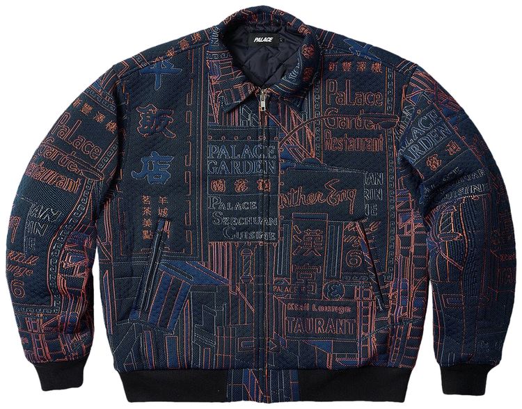 Buy Palace Downtown Jacket 'Blue' - P24JK028 | GOAT