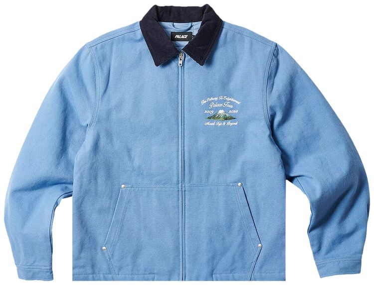 Buy Palace Zen Work Jacket 'Spring Blue' - P24JK018 | GOAT