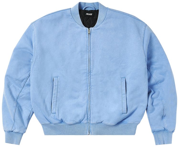 Buy Palace Wash Out Bomber Jacket 'Crystalised Blue' - P24CS067 | GOAT