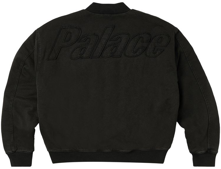 Buy Palace Wash Out Bomber Jacket 'Black' - P24CS068 | GOAT