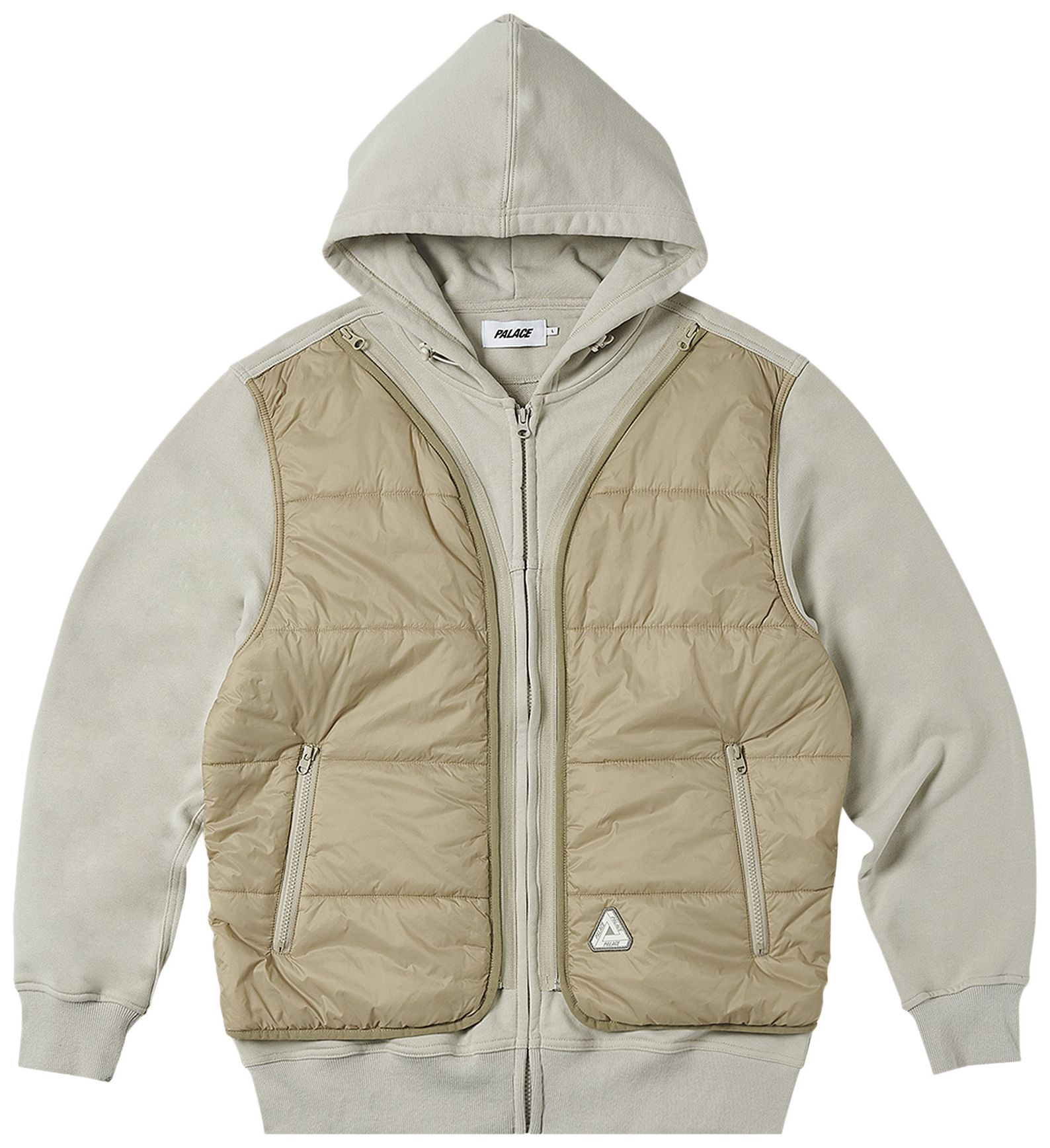 Buy Palace Tactical Zip Hood 'Bone' - P24CS047 | GOAT