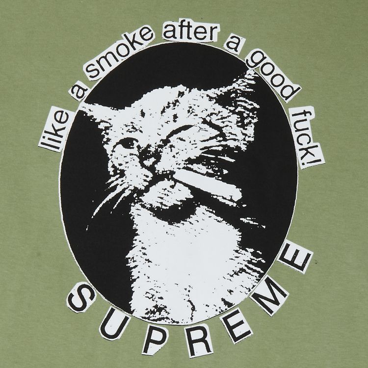 Buy Supreme Smoke Tee 'Light Olive' - SS23T30 LIGHT OLIVE | GOAT UK
