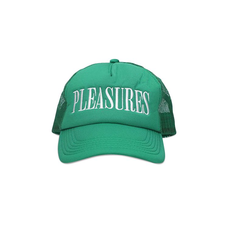 Buy Pleasures Lithium Trucker Cap 'Kelly Green' - P22F062 KELL | GOAT