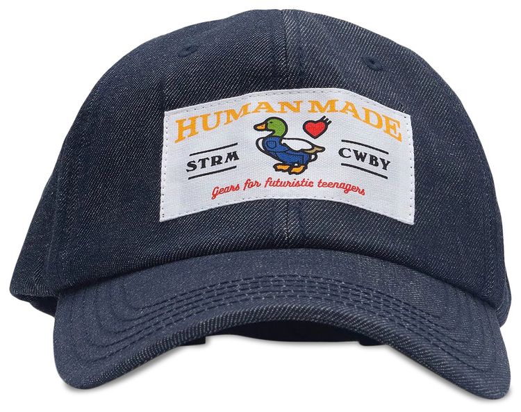 Buy Human Made 6 Panel Denim Cap 'Indigo' - HM24GD020 INDI | GOAT