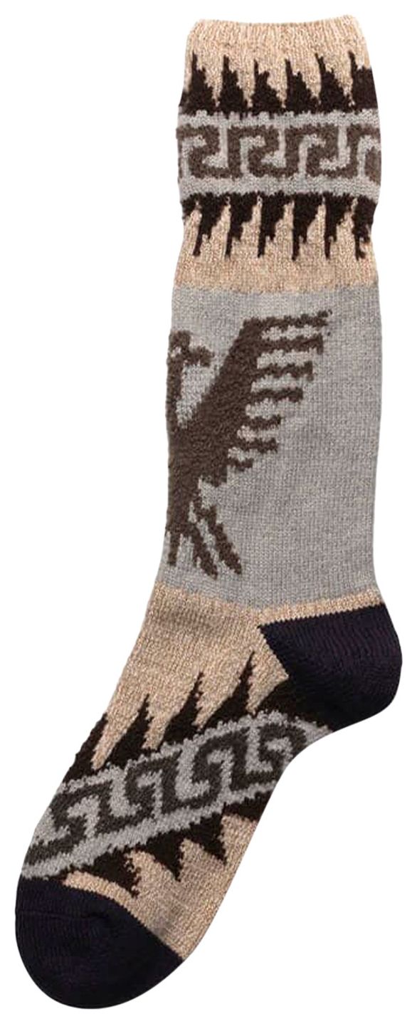 Buy Kapital 96 Yarns Cowichan Socks 'Beige' - EK 1160 BEIG | GOAT