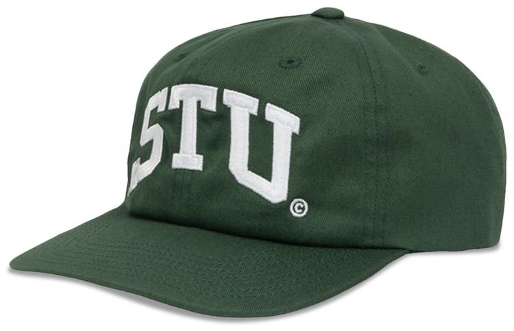Buy Stussy Stu Arch Strapback Cap 'Forest' - 1311066 FORE | GOAT