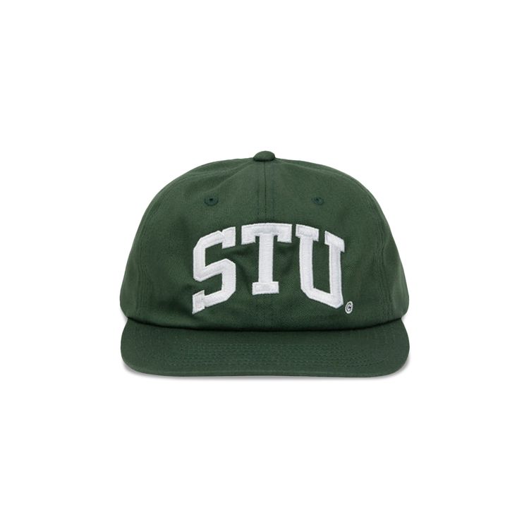 Buy Stussy Stu Arch Strapback Cap 'Forest' - 1311066 FORE | GOAT