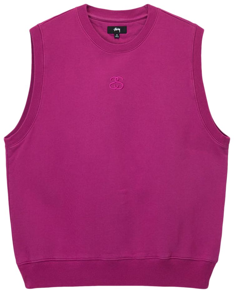 Buy Stussy Ss-Link Fleece Vest 'Magenta' - 118518 MAGE | GOAT