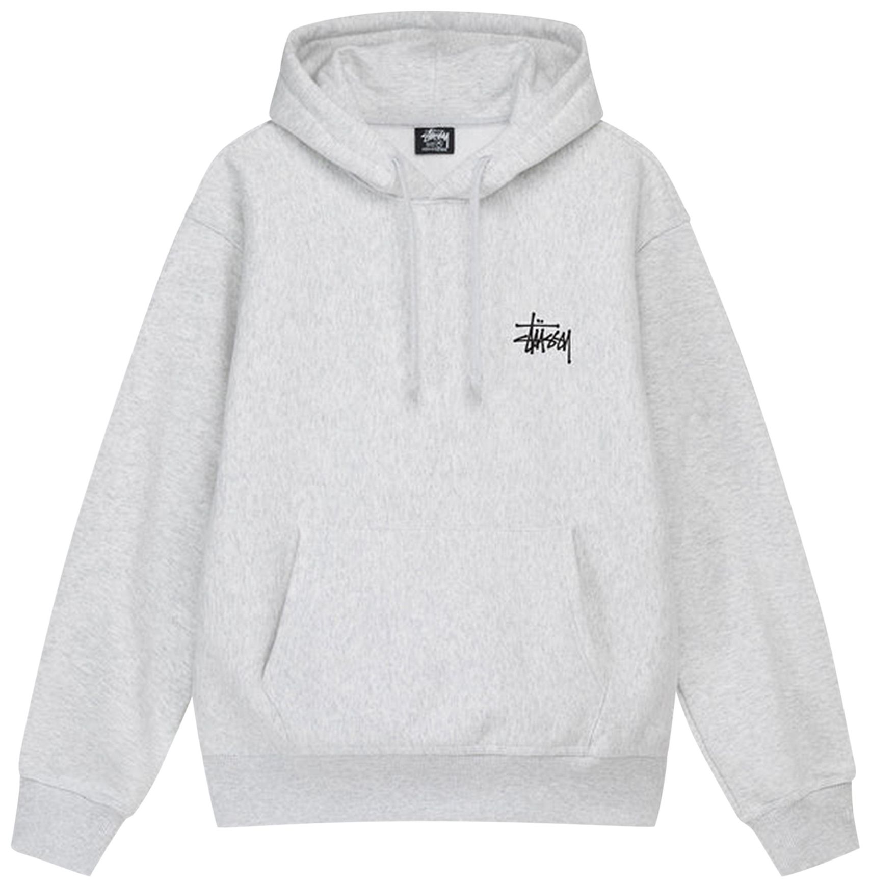 Buy Stussy Basic Hoodie 'Ash Heather' - 1924870 ASH | GOAT