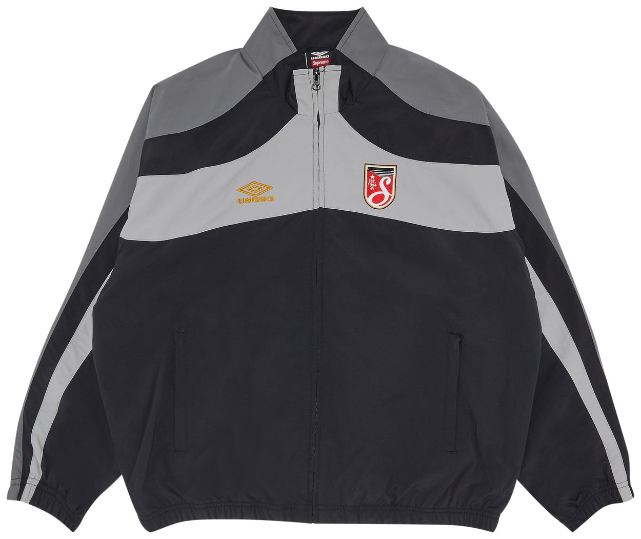 Buy Supreme x Umbro Track Jacket 'Black' - SS23J47 BLACK | GOAT