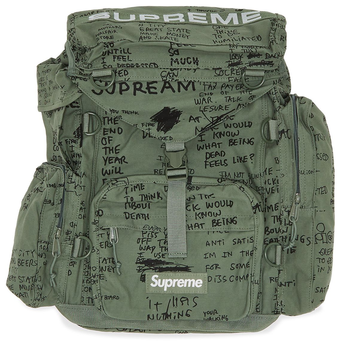 Buy Supreme Field Backpack 'Olive Gonz' - SS23B12 OLIVE GONZ | GOAT