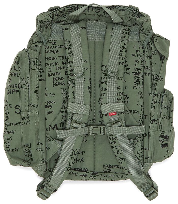 Buy Supreme Field Backpack 'Olive Gonz' - SS23B12 OLIVE GONZ | GOAT