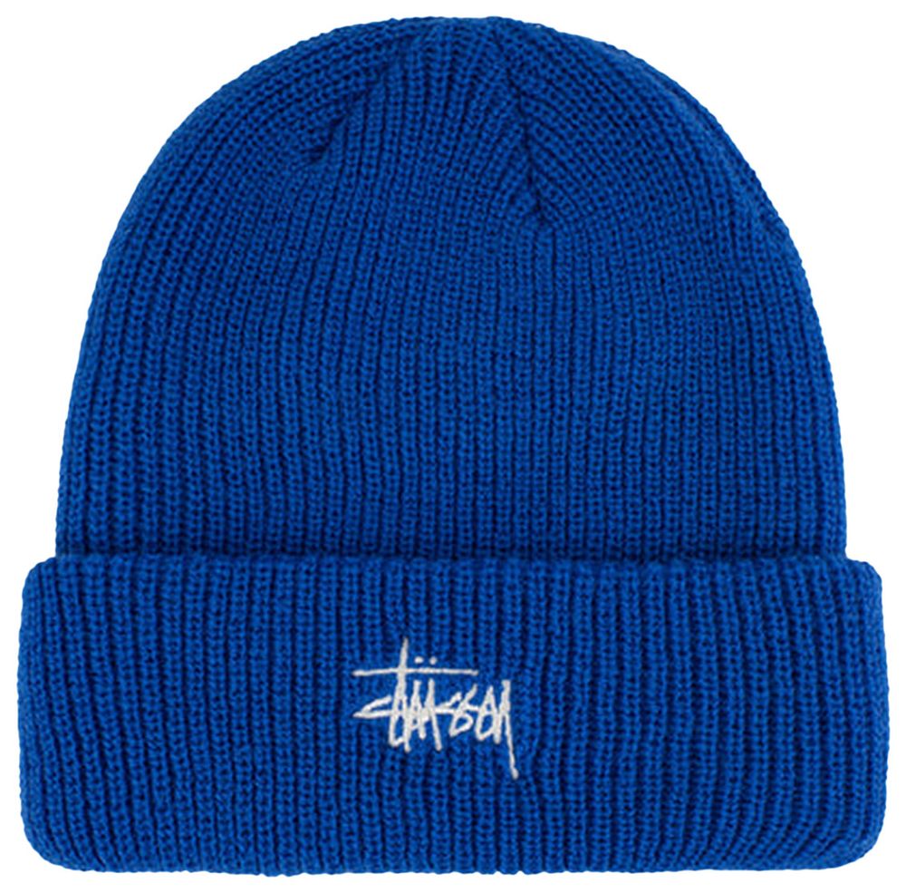 Buy Stussy Basic Cuff Beanie 'Royal' - 1321019 ROYA | GOAT