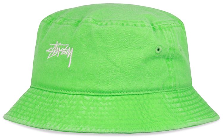Buy Stussy Washed Stock Bucket Hat 'Mint' - 1321086 MINT | GOAT