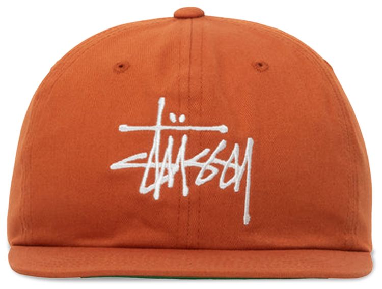 Buy Stussy Basic Strapback Cap 'Dark Orange' - 1311104 DARK | GOAT