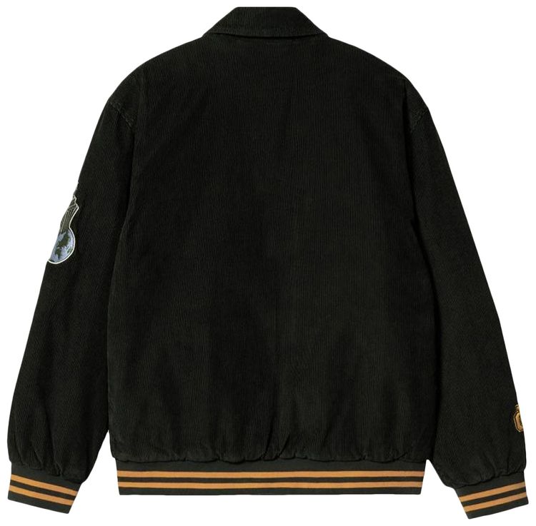 Buy Carhartt Wip Letterman Jacket Dark Cedarochre I030819 Dark Goat