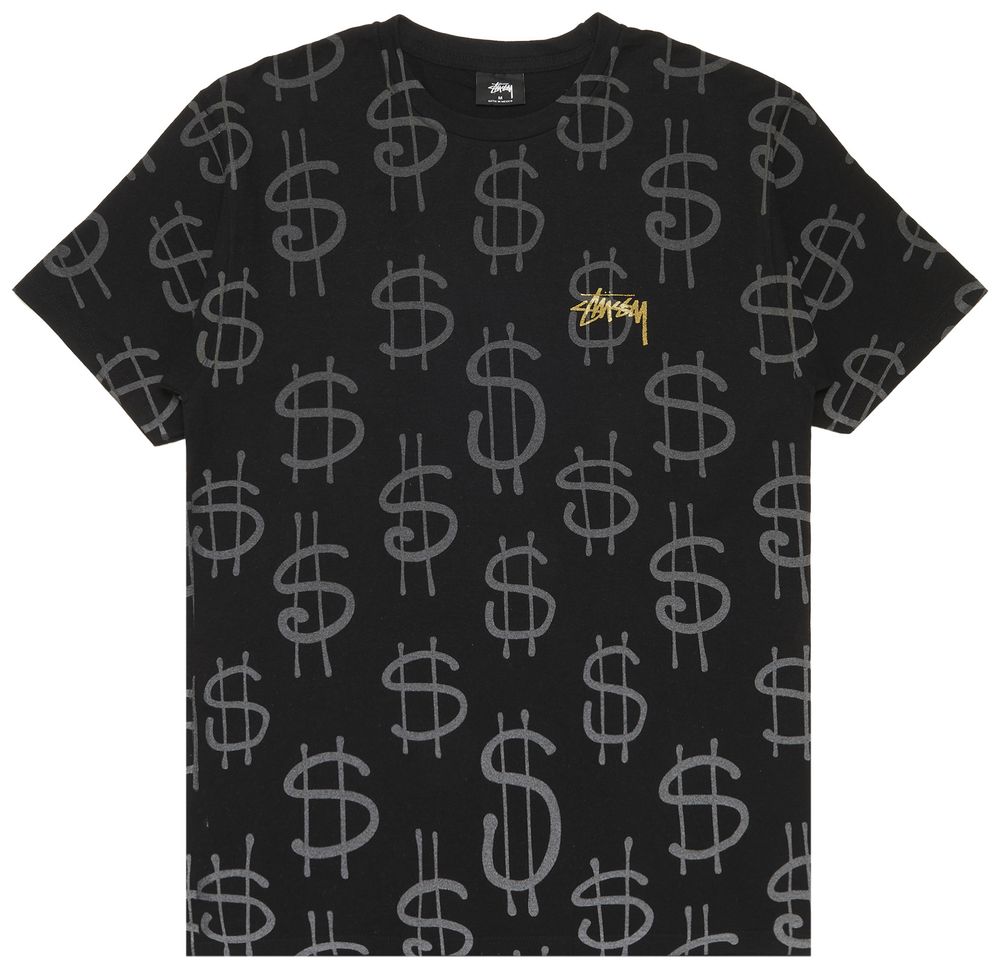 Buy Stussy Money Tee 'Black' - 1903432 BLAC | GOAT