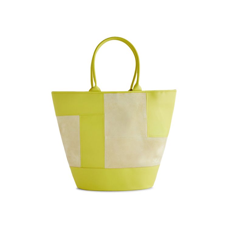 Buy Kith Women Haven Leather Patchwork Tote 'Acid Rain' - KHW040020 721 ...