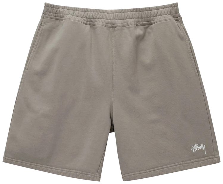 Buy Stussy Overdyed Stock Logo Short 'Sand' - 112286 SAND | GOAT