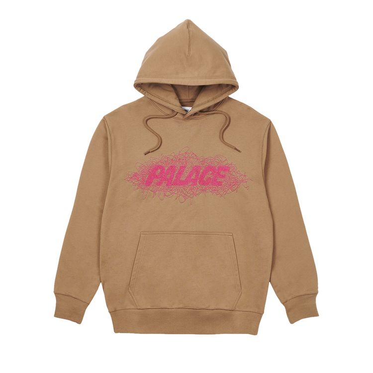 Buy Palace Sketchy Hood 'Mocha' - P24CS031 | GOAT