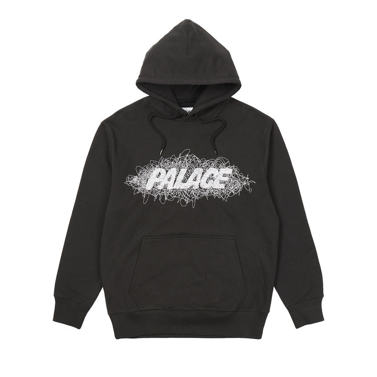 Buy Palace Sketchy Hood 'Black' - P24CS029 | GOAT