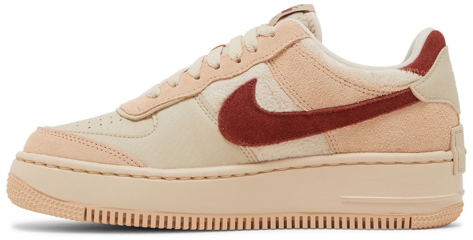 Buy Nike Wmns Air Force 1 Shadow 'Shimmer' - DZ4705 200 | GOAT