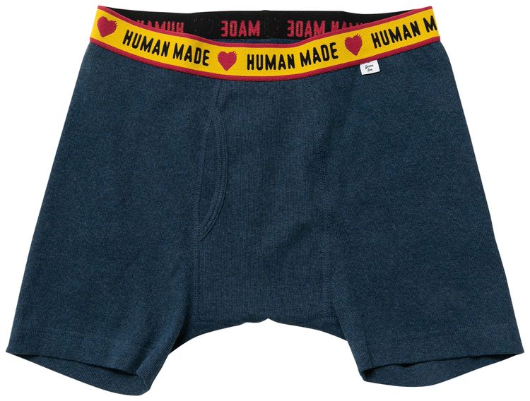 Buy Human Made Boxer Brief 'Navy' - HM25GD001 NAVY | GOAT