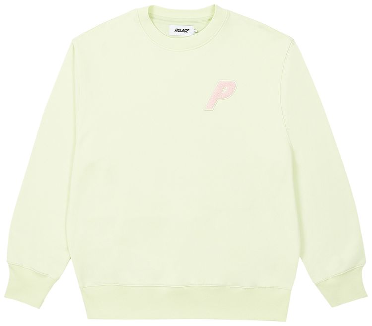 Buy Palace Fleece Tri-Ferg Crew 'Mojito' - P24CS041 | GOAT