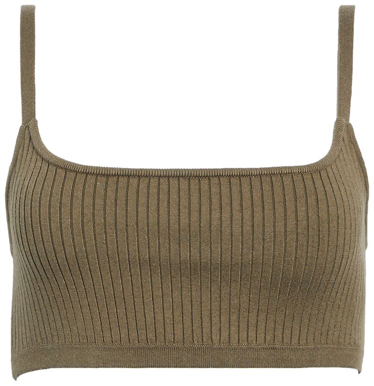 Buy Kith Women Dane Knit Bra 'Moss' - KHW030235 338 | GOAT