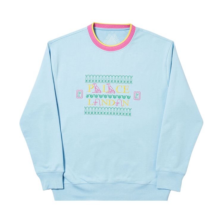 Buy Palace Funkalistic Crew 'Powder Blue' - P16CW006 | GOAT