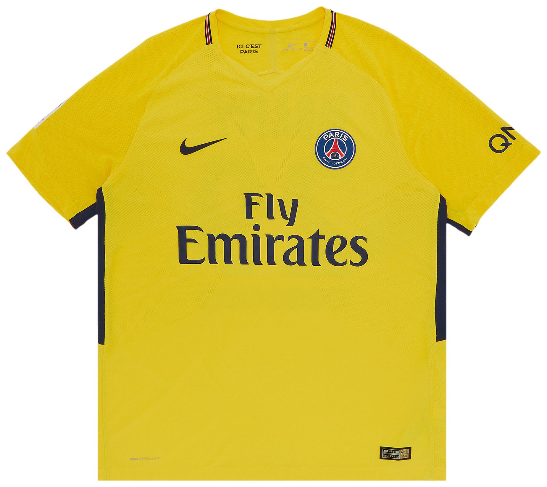 Buy Nike Paris Saint-Germain Vapor Away Ligue 1 Kylian Mbappé Jersey ...