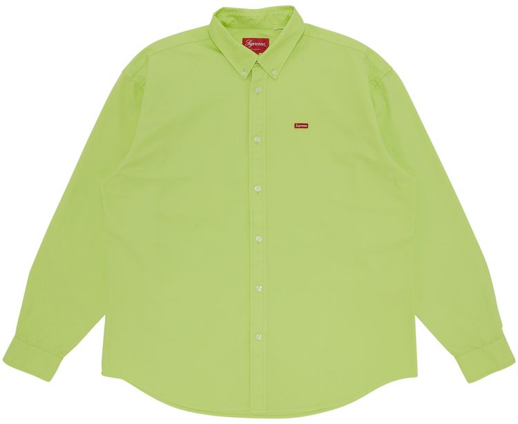 Buy Supreme Small Box Shirt 'Bright Green' - SS23S10 BRIGHT GREEN | GOAT
