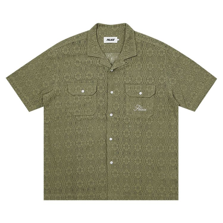 Buy Palace Lace Shirt 'Green' - P23SHT021 | GOAT