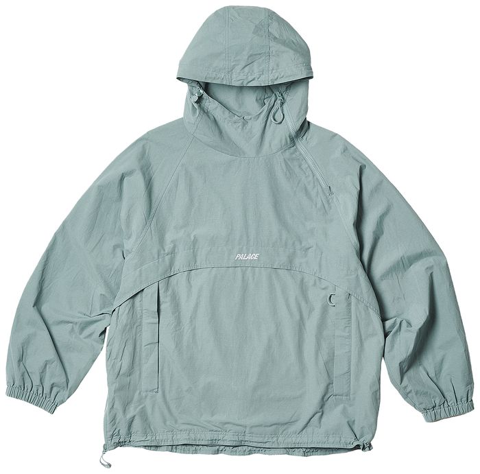 Buy Palace Double Zip Jacket 'Smoke Blue' - P23JK013 | GOAT
