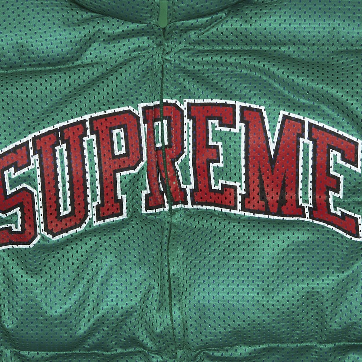 Buy Supreme Mesh Jersey Puffer Jacket 'Green' - SS23J28 GREEN | GOAT