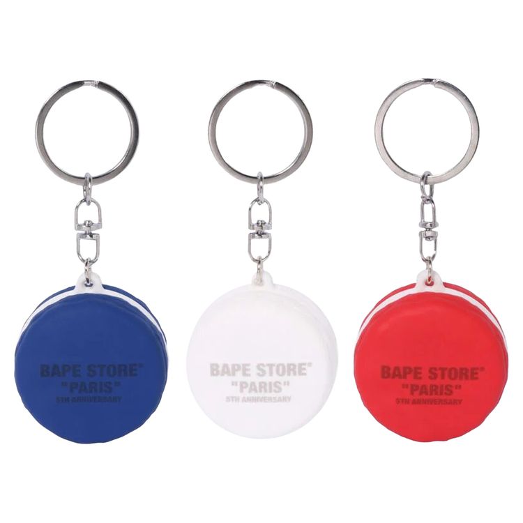 Buy BAPE 5th Anniversary Paris Exclusive Keychains 'Multicolor' - 1I72 ...