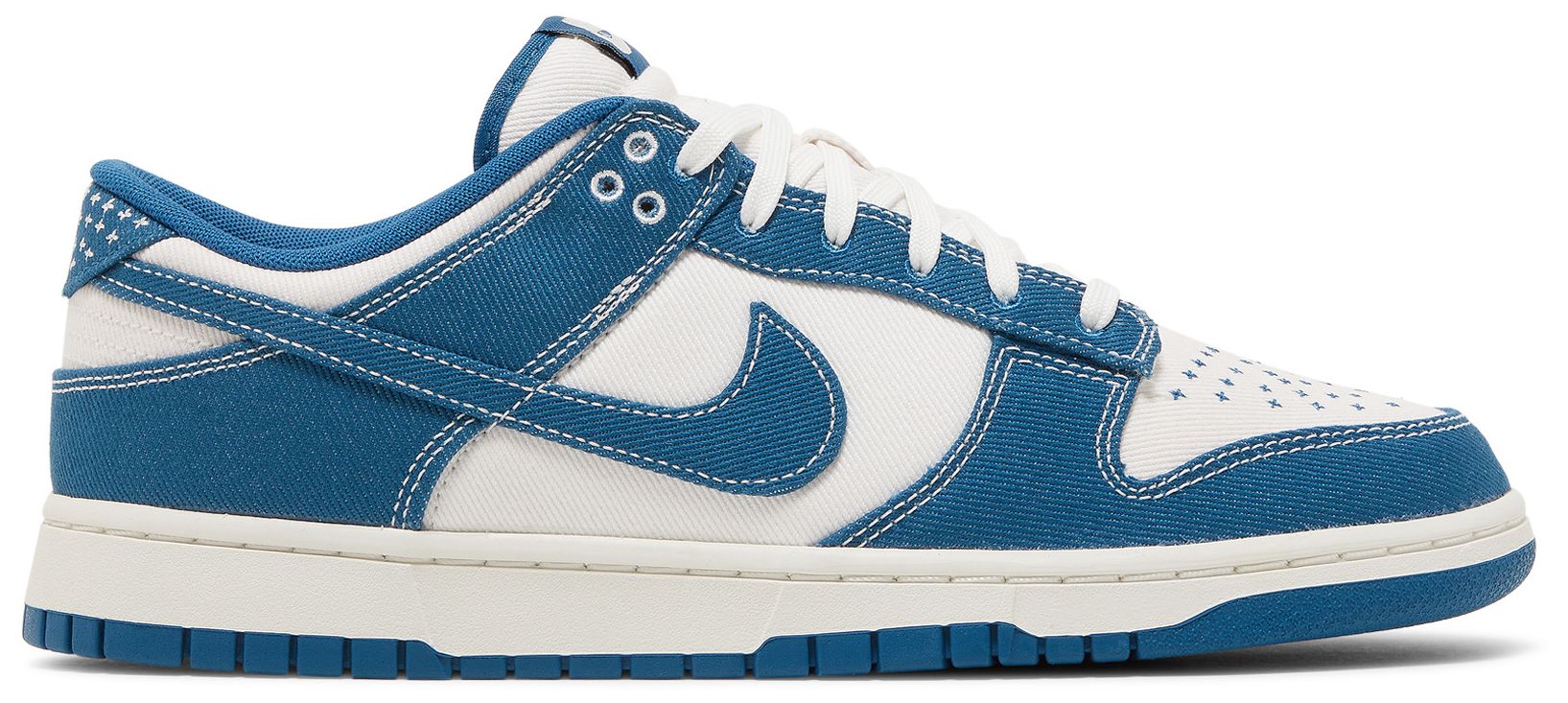 Buy Nike Dunk Low SE 'Sashiko - Industrial Blue' - DV0834 101 | GOAT