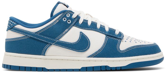 Buy Nike Dunk Low SE 'Sashiko - Industrial Blue' - DV0834 101 | GOAT