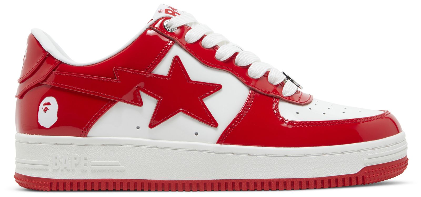 Buy Bapesta #5 'Red' - 1I70191022 RED | GOAT