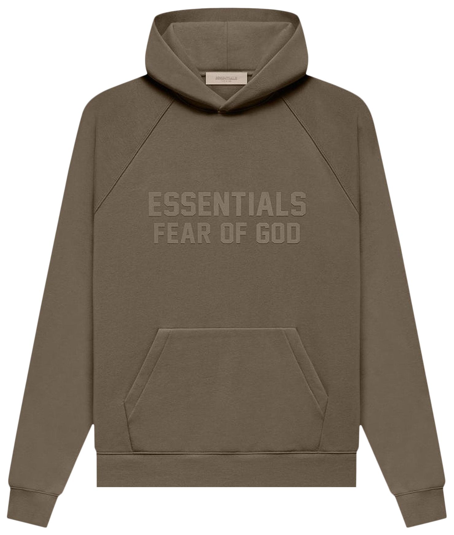 Buy Fear of God Essentials Hoodie 'Wood' - 192SU222054F | GOAT
